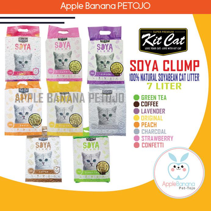 Jual KITCAT SOYA CLUMP CAT LITTER 7 LITER - PASIR KUCING KIT CAT TOFU 7L - ORIGINAL | Shopee ...