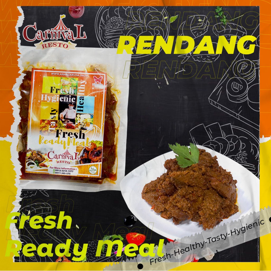 Jual FROZEN FOOD RENDANG FRESH READY MEAL (NEW PRODUCT) | Shopee Indonesia
