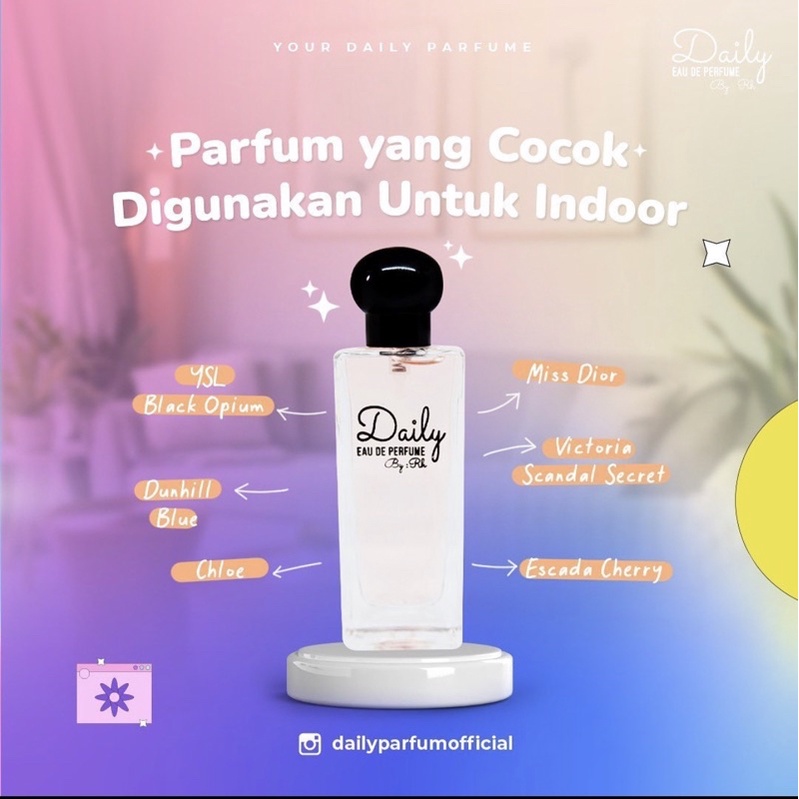 Jual DAILY PARFUM BY RH | Shopee Indonesia