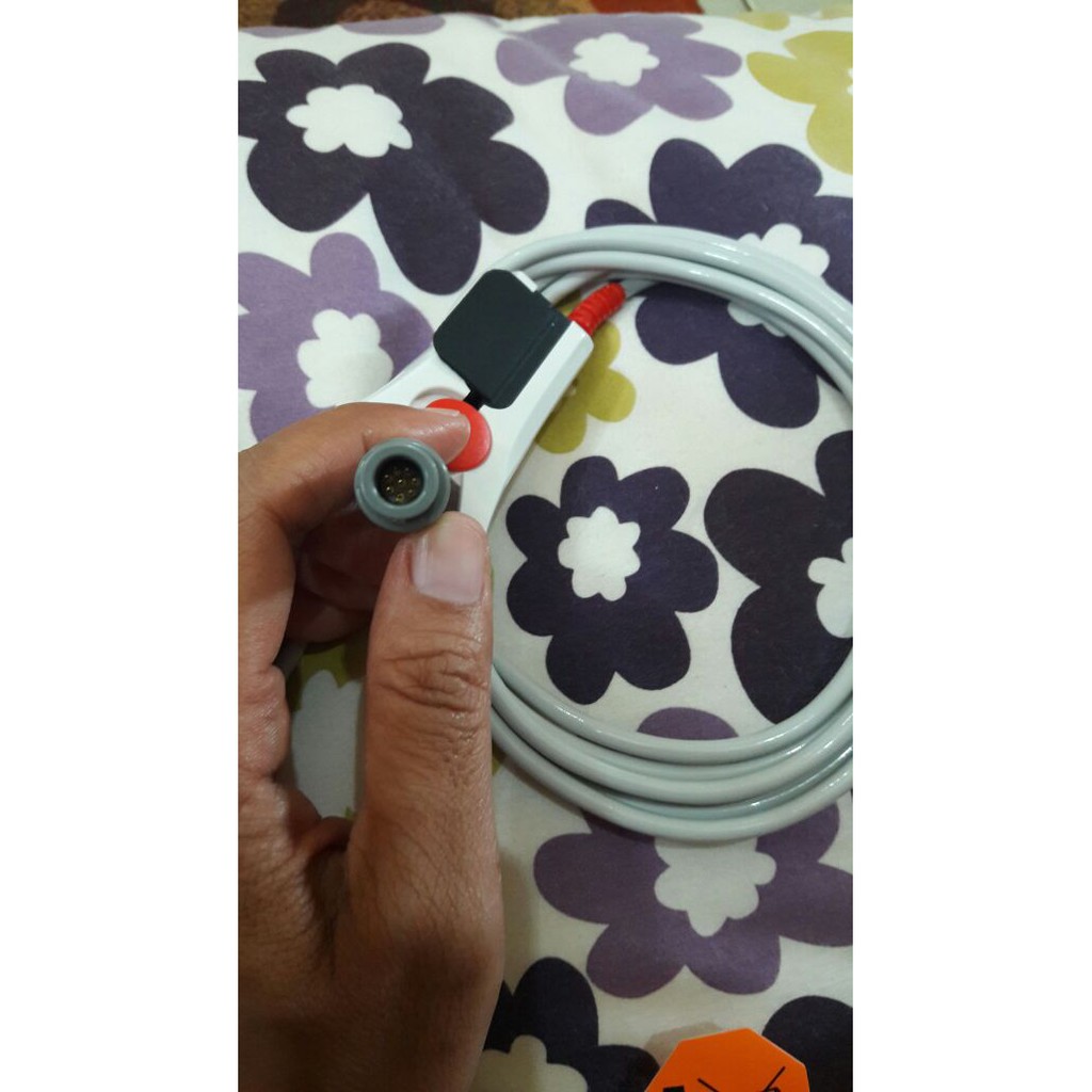 Jual Kabel / cable Spo2 Edan Dewasa finger clip spo2 M3A, M3B, M50, M8 ...