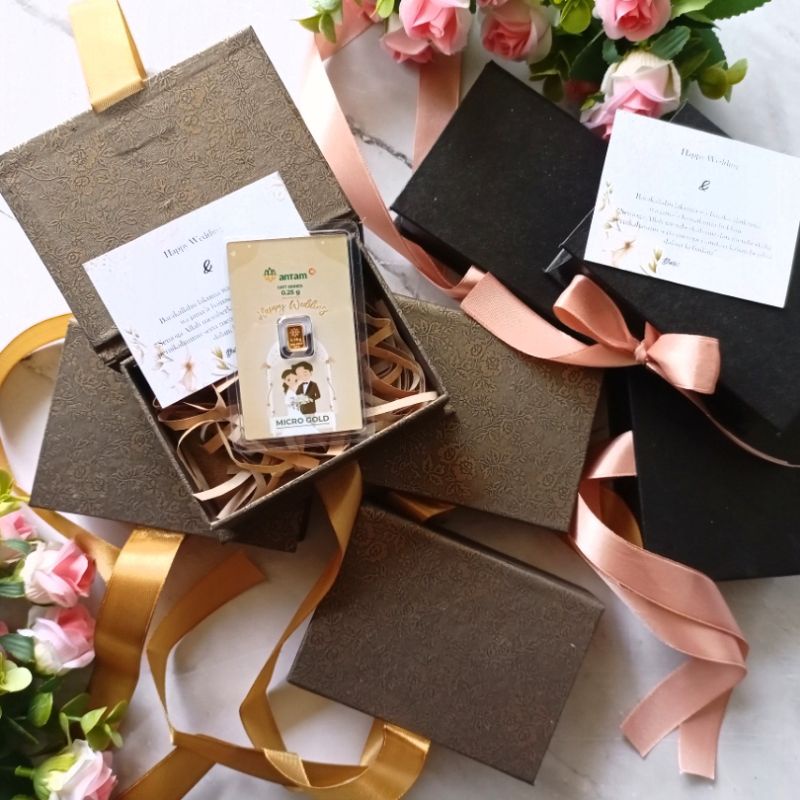 Jual PREMIUM KOTAK BOX UNTUK KADO EMAS/ANTAM GIFT BOX LOGAM MULIA ...