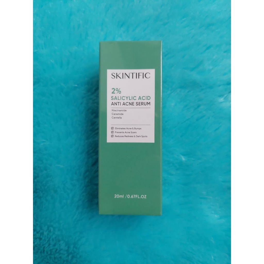 Jual SKINTIFIC - 2% Salicylic Acid Anti Acne Serum 20ml | Shopee Indonesia