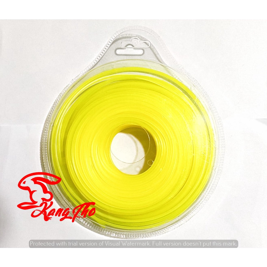 Jual Nylon Cutter 2.6mm x 50m Pisau Senar Mesin Potong Rumput (Nylon ...