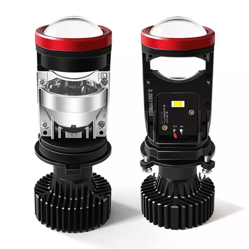 Jual Y7 D LAMPU HEADLAMP MINI PROJECTOR H4 UNIVERSAL SEMUA MOBIL 41 W X ...