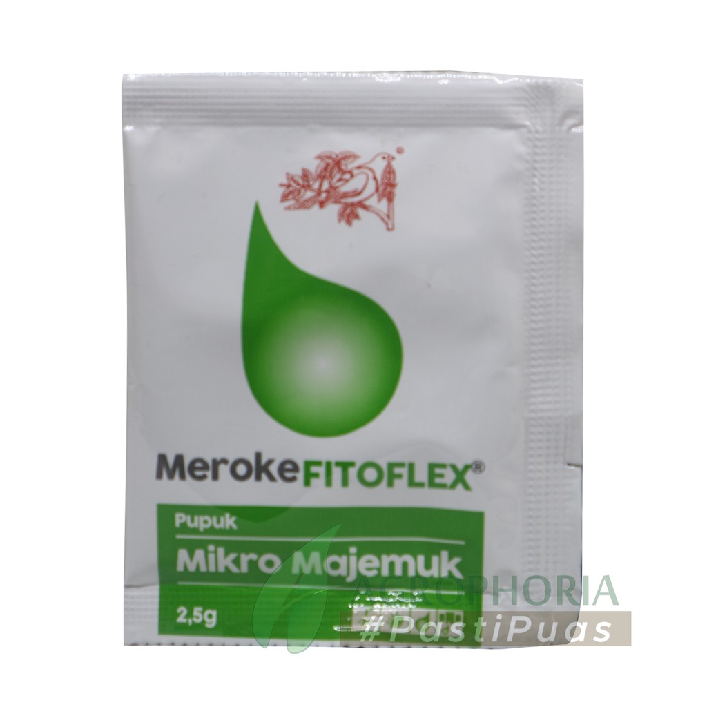 Jual Pupuk Meroke Fitoflex Untuk Daun 2,5 gram - Meroke Tetap Jaya ...