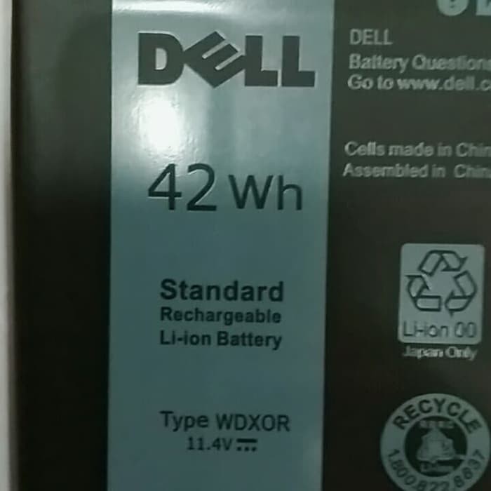 Jual Baterai Dell p75f008 cymgm wdxor yrdd6 | Shopee Indonesia