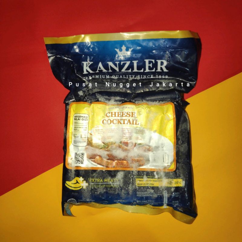 Jual Cheese cocktail 500 gr KANZLER | Shopee Indonesia