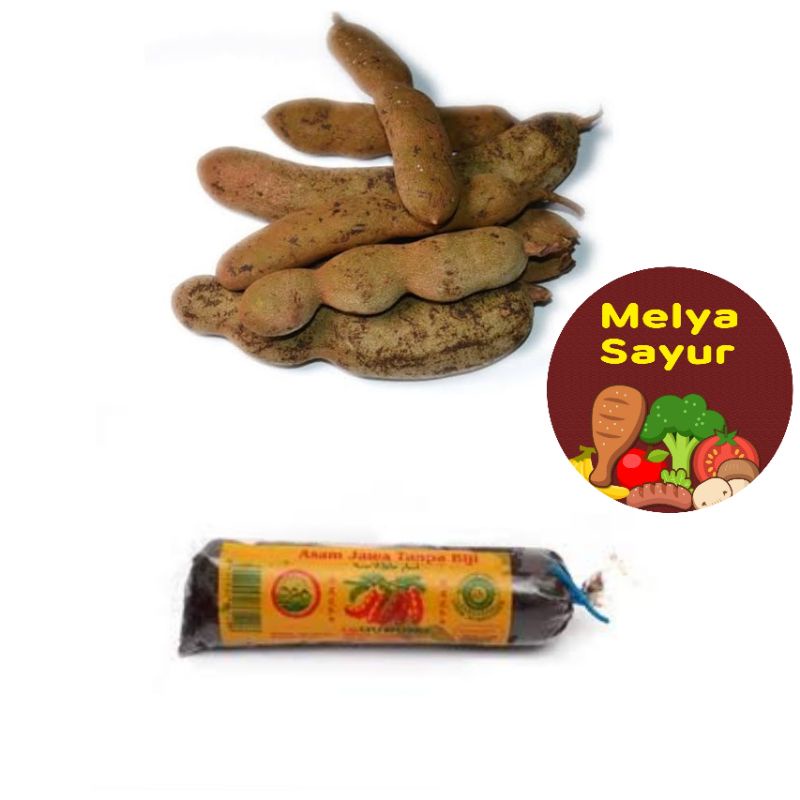 Jual Sayuran segar - Asem mentah/ asem sayur/ asem kulit 100gr / Asem ...
