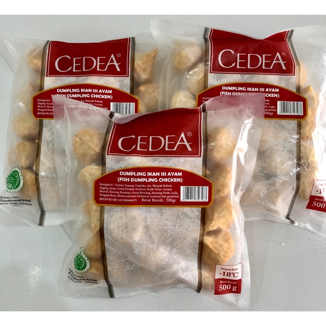 Jual Cedea Fish Dumpling Chicken 500g | Shopee Indonesia
