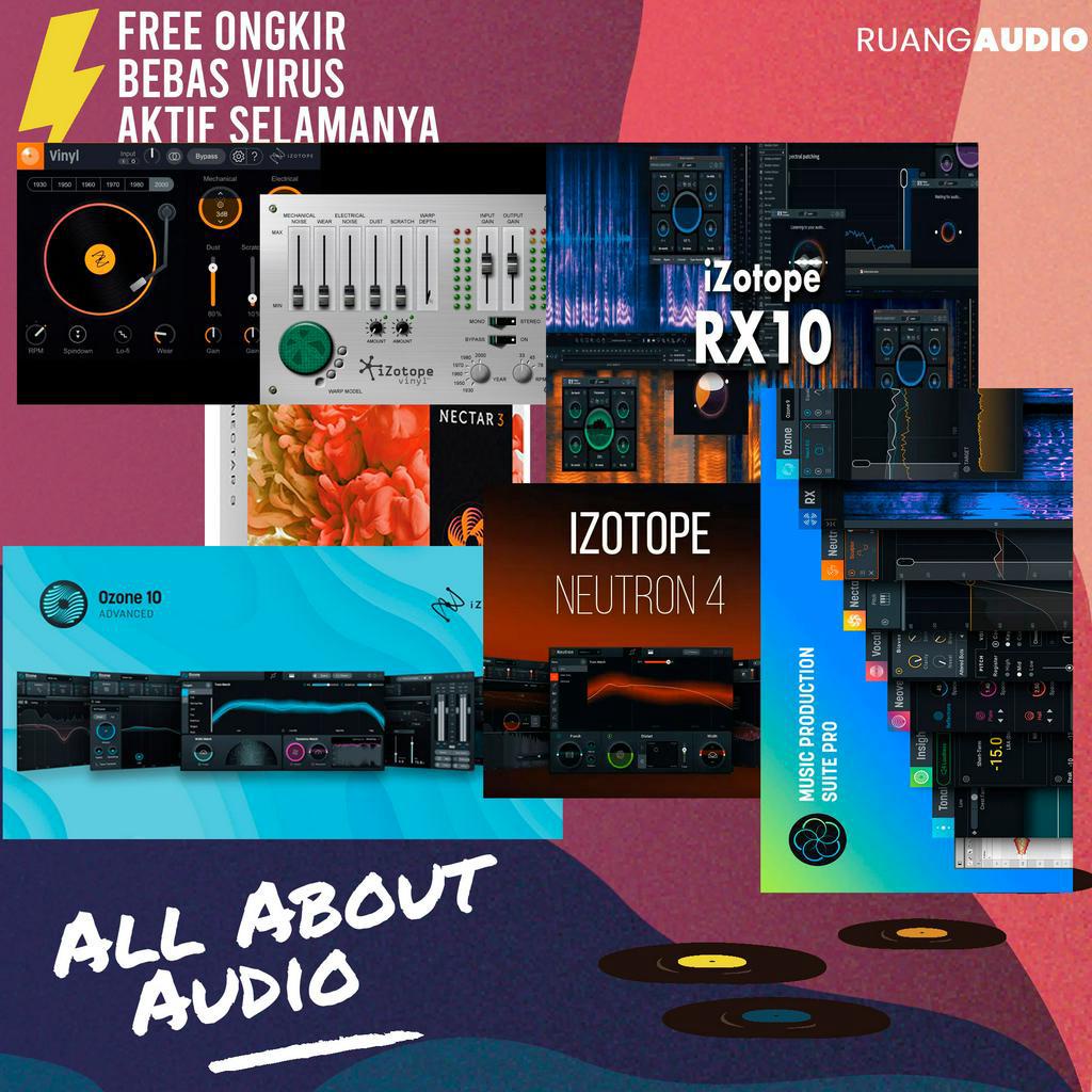 Jual Paket Software Recording Izotope 2023 Terbaru ( Ozone, Neutron, Nectar, Dll ) ( Full ...