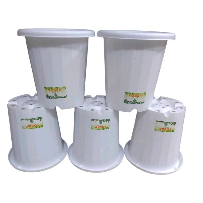 Jual Pot Yogap 10 Putih Merah Bata Transparan Pot 10 YPT 10 | Shopee ...