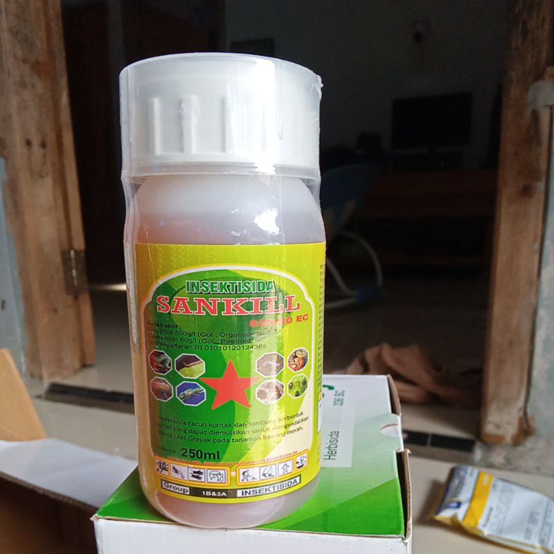 Jual insektisida SANKIL 530-60EC 250 ml MENGENDALIKAN HAMA ULAT pada ...