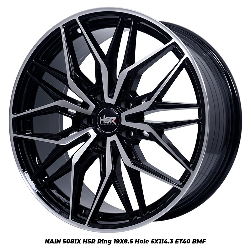 Jual Velg Mobil HSR NAIN 5081X Ring 19 Pelek Racing Almaz CRV HRV Xpander I Toko Velg Gresik ...