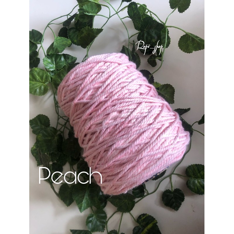 Jual Benang macrame peach ply 1kg | Shopee Indonesia