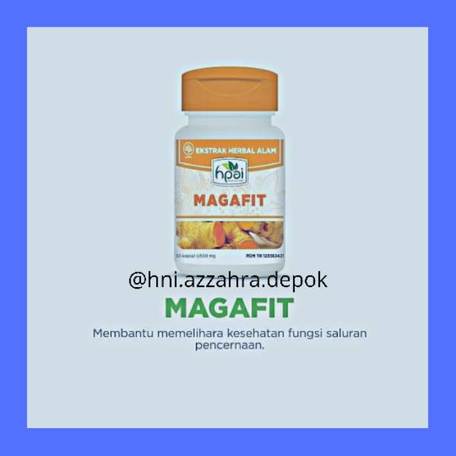 Jual Herbal HNI HPAI Magafit-obat maag akut/obat sakit lambung/obat ...