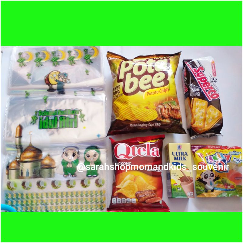 Jual PAKET SNACK HARI RAYA / PARCEL MINI / PAKET ULTAH ANAK / PAKET ...
