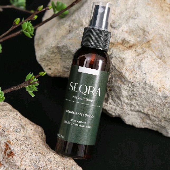 Jual Tawas spray with distilled mountain water by SEQRA - deodoran ...