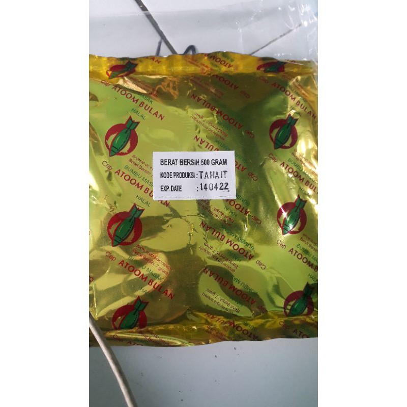 Jual Bumbu masak atom bulan 500 gram Atom bulan kemasan jumbo | Shopee ...