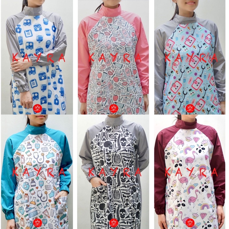 Jual APD GOWN PREMIUM WATERPROOF READY MEDIS surgical gown anti air ...