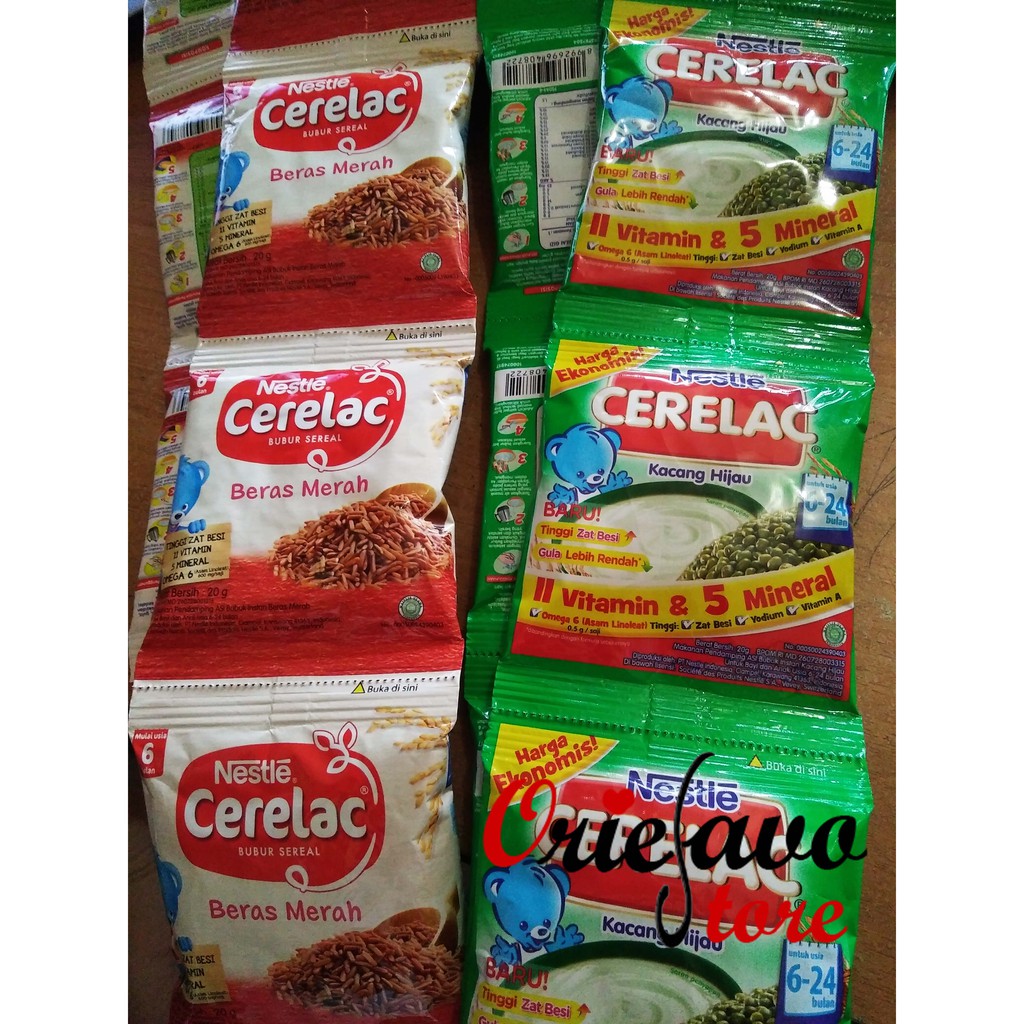 Jual Nestle Cerelac 20 gr x 8 pcs | Shopee Indonesia