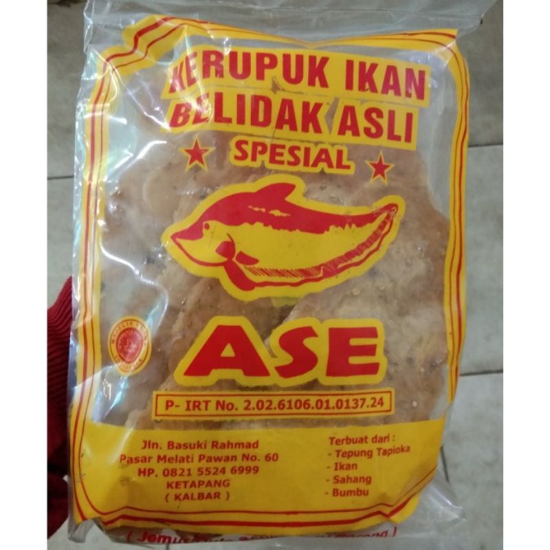 Jual Kerupuk Ikan Belidak ASE / Kerupuk Ikan Belida / Kerupuk Ikan ...