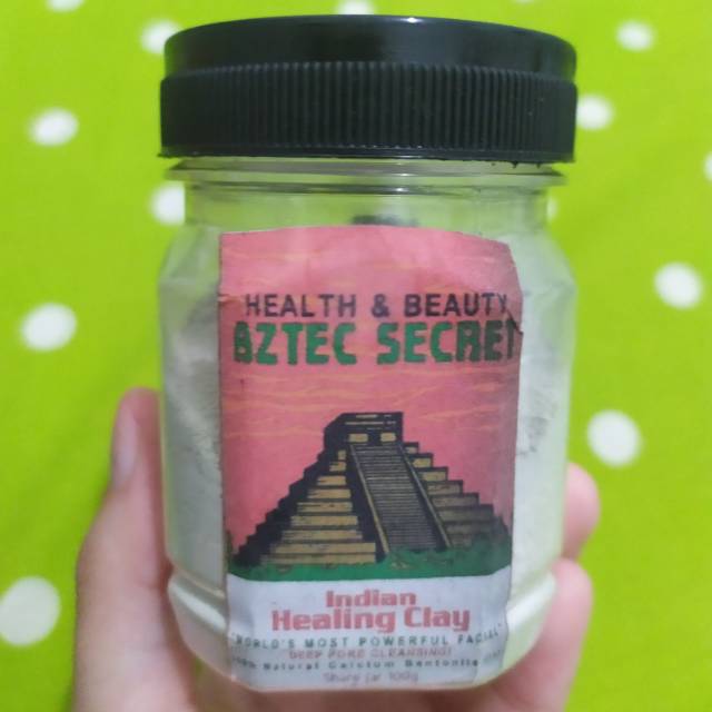 Jual Aztec Secret Indian Healing Clay Share In Jar 100gr Shopee