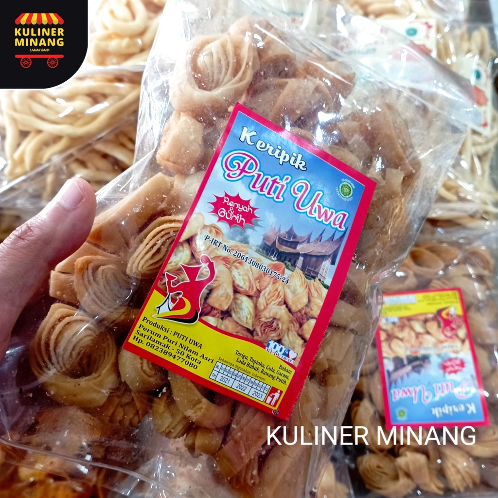 Jual Kripik Kue Bawang Malaysia Puti Uwa Oleh-Oleh Asli Cemilan Kampung ...