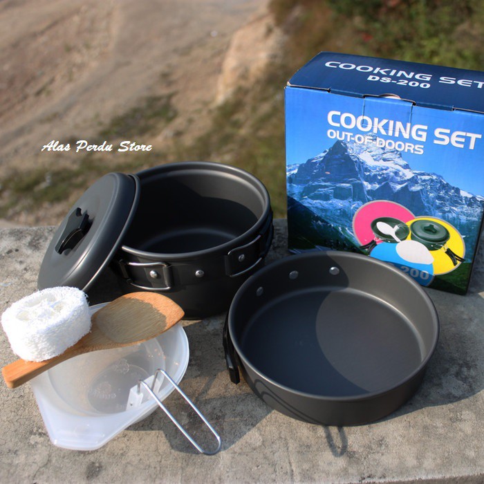Jual Cooking Set DS200 / Nesting Camping DS200/Nasting Kemah Mendaki ...