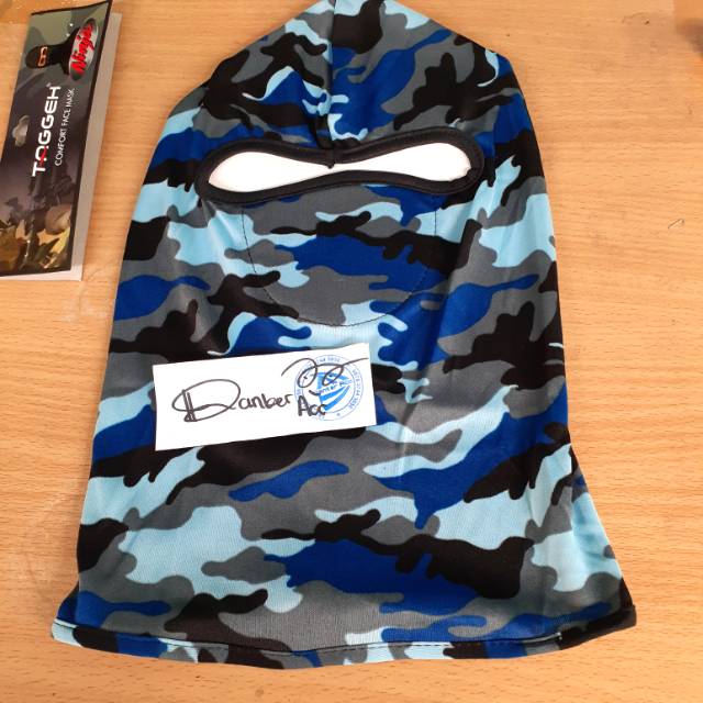 Jual Masker motif loreng TNI angkatan laut fullface - masker kepala ...