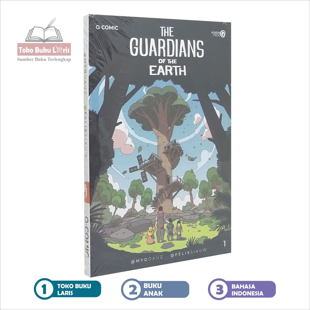 Jual The Guardians of The Earth JILID 1 - Komik Menyelamatkan Bumi ...
