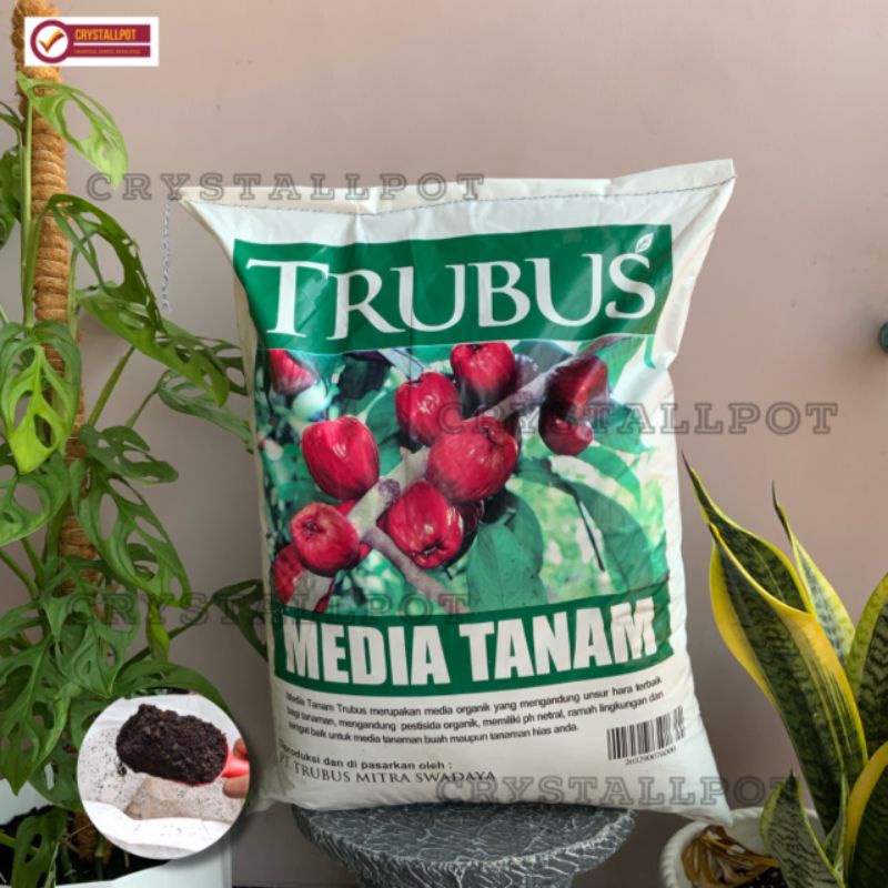 Jual MEDIA TANAM ORGANIK TRUBUS KEMASAN PABRIK SIAP PAKAI UNTUK TANAMAN ...