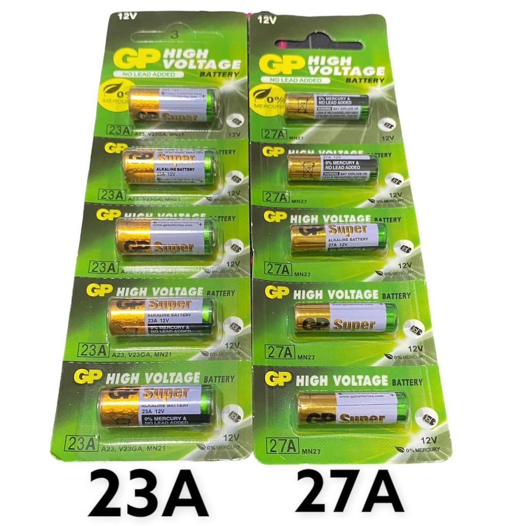 Jual Batre remot mobil atau motor batre remot GP27A dan GP23A original ...