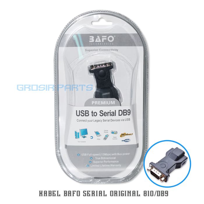 Jual USB TO SERIAL RS232 BAFO 810/DB9 | Shopee Indonesia