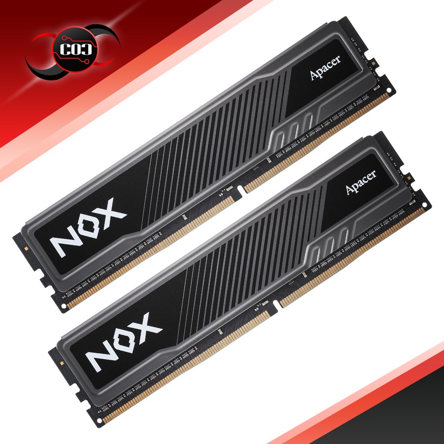 Jual Apacer NOX DDR4 PC28800 3600MHz 16GB Dual Channel (2x8GB) | Shopee ...