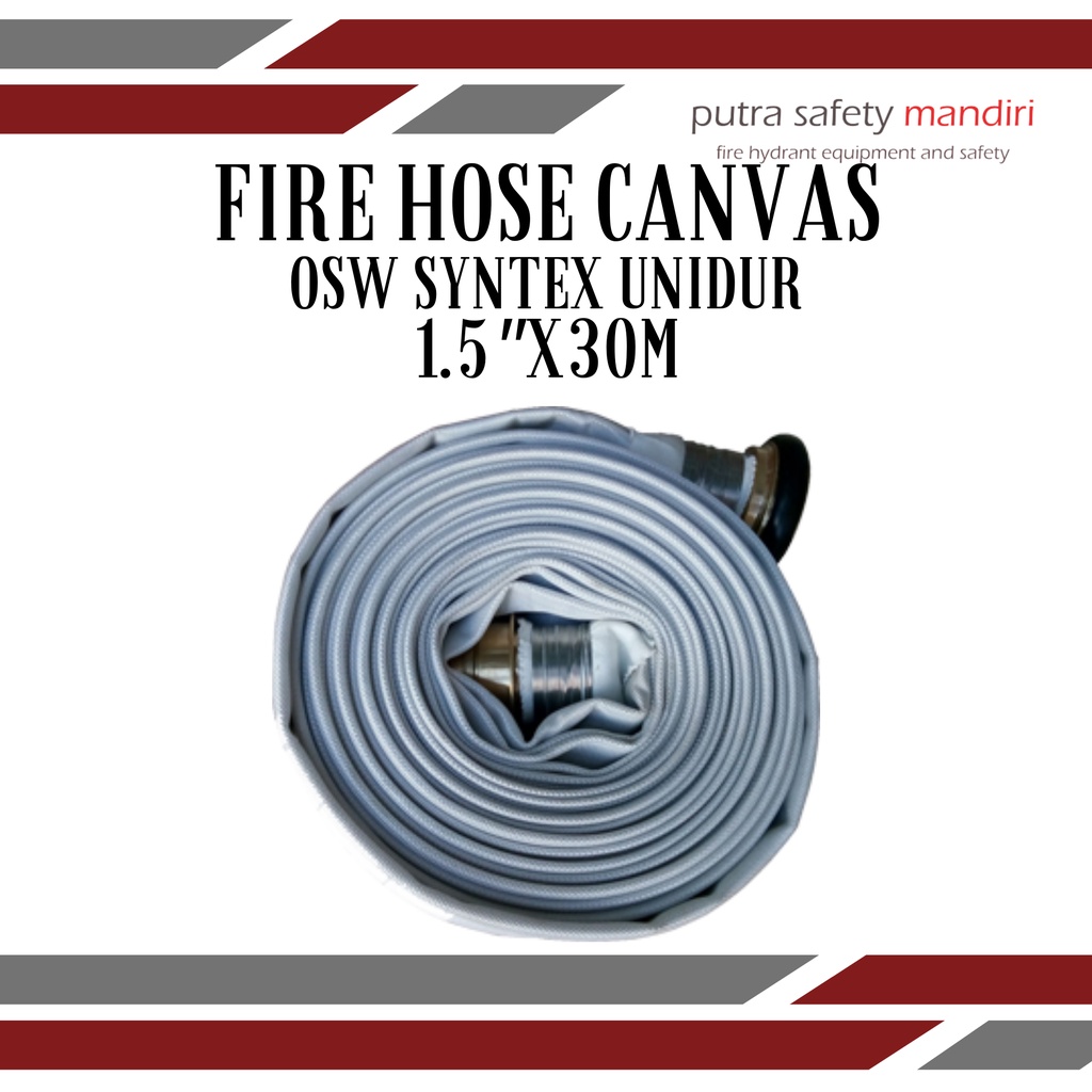 Jual FIRE HOSE HYDRANT OSW SYNTEX UNIDUR 1.5" - 2.5" SELANG PUTIH ...