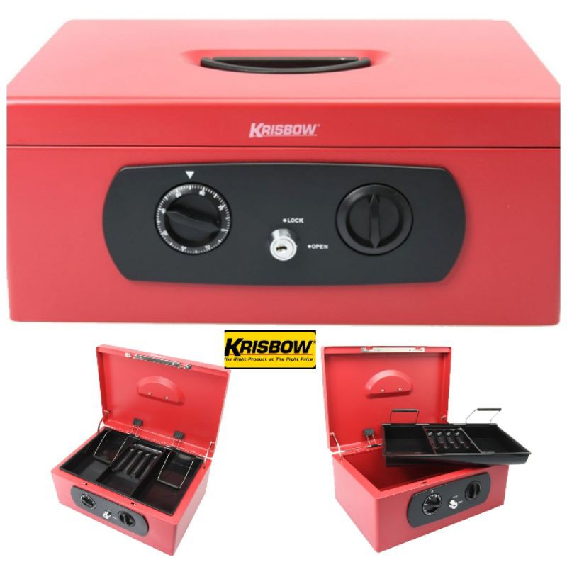 Jual Krisbow Cash Box Merah | Shopee Indonesia