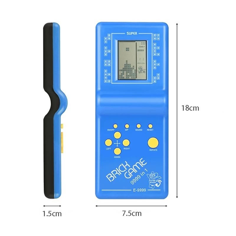 Jual MAINANKEI MAINAN ANAK MAINAN JADUL GAMEBOY GAMEBOT BRICK GAME 9999 ...