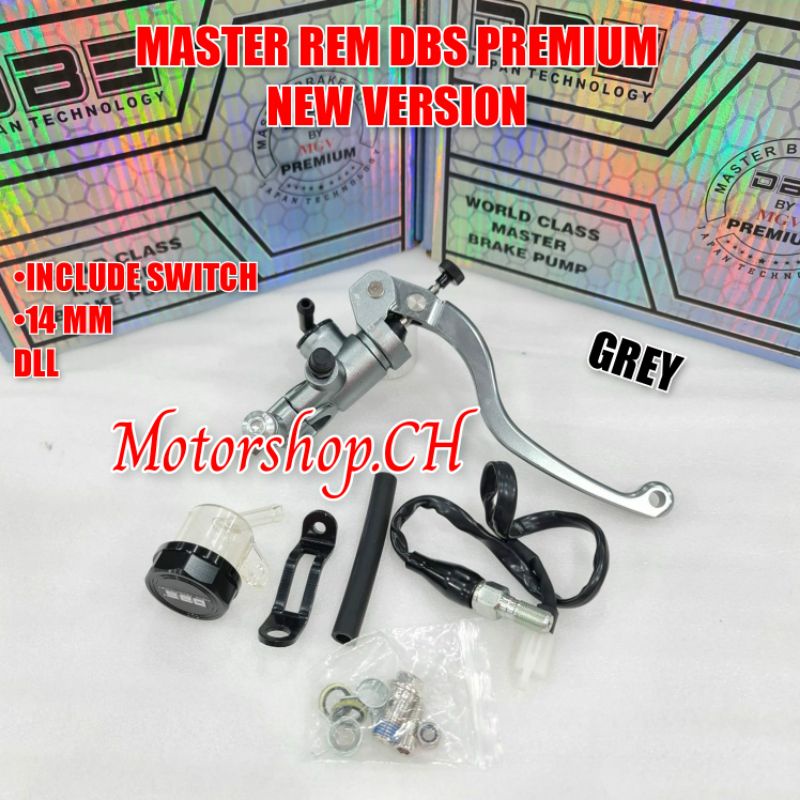 Jual [ BISA COD ] Master Rem DBS Premium Kanan Universal 14mm Include ...