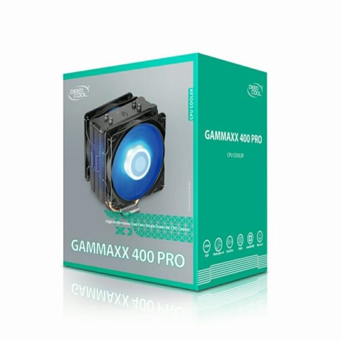 Jual DeepCool Gammax 400 PRO Dual Fan LED Blue | Shopee Indonesia