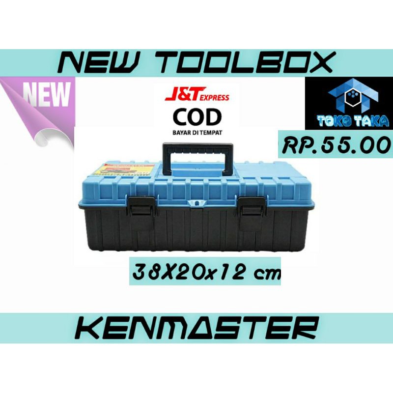 Jual TOOL BOX KENMASTER Ukuran Medium (38X20X12 cm) | Shopee Indonesia
