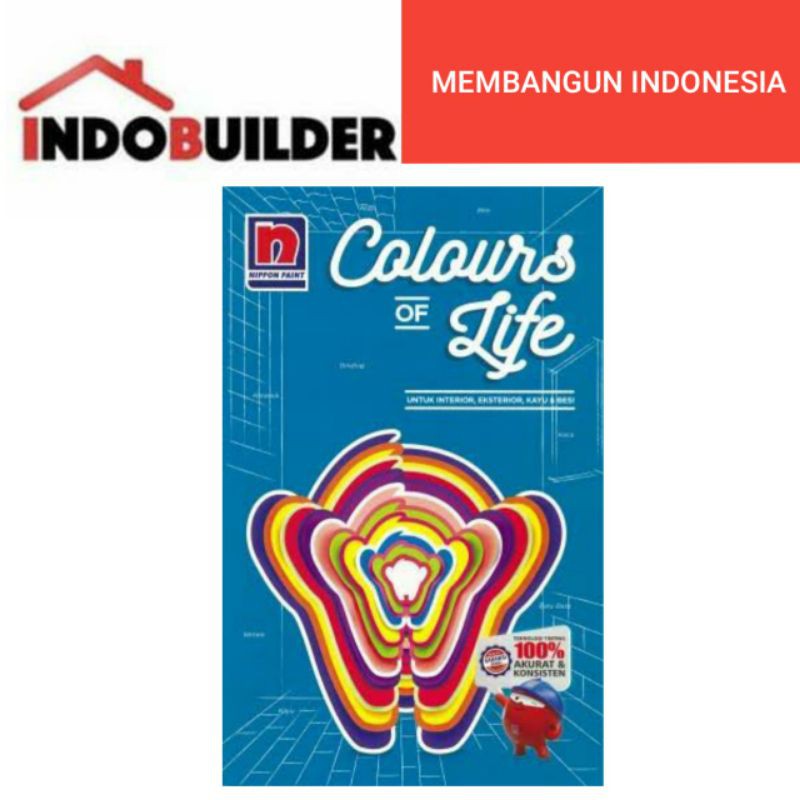 Jual COLOUR CARD NIPPON PAINT SERI COLOURS OF LIFE KARTU WARNA | Shopee ...
