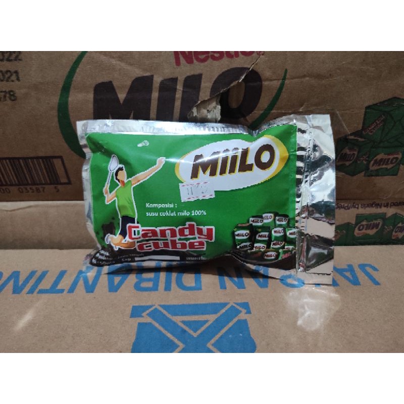 Jual MIILO CUBE ISI 50 COKELAT PERMEN MILO MURAH CANDY CUBE | Shopee ...