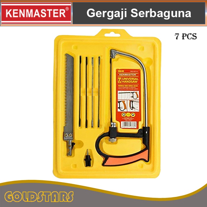 Jual Gergaji Multifungsi 7 pcs Kenmaster Geragi Kayu Besi Pipa Mini Set ...