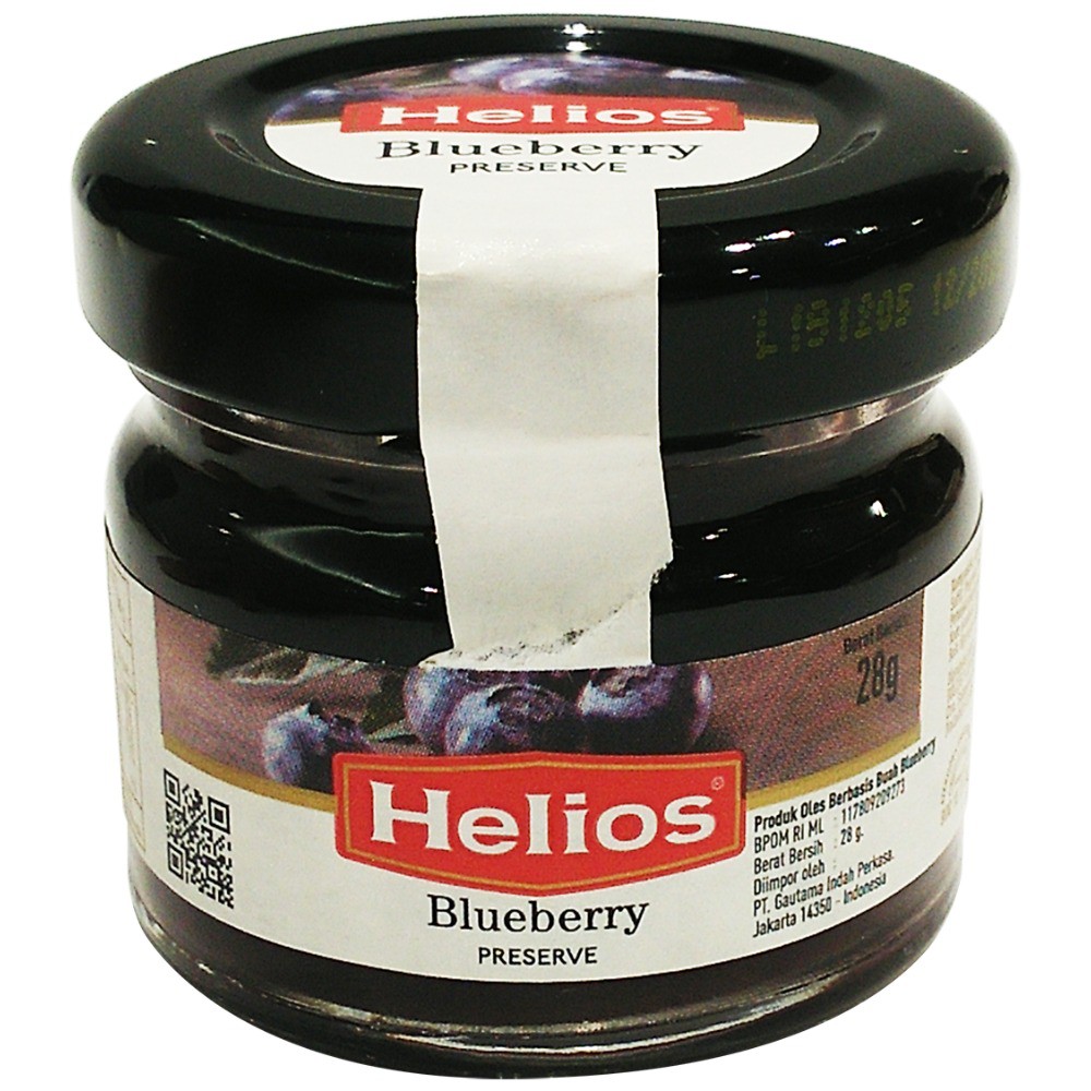 Jual Selai Buah Helios Blueberry Preserve 28g | Shopee Indonesia
