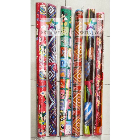 Jual TIKAR GAMBAR / TIKAR SPON / TIKAR PIKNIK GAMBAR PENDEK 120X140 CM ...