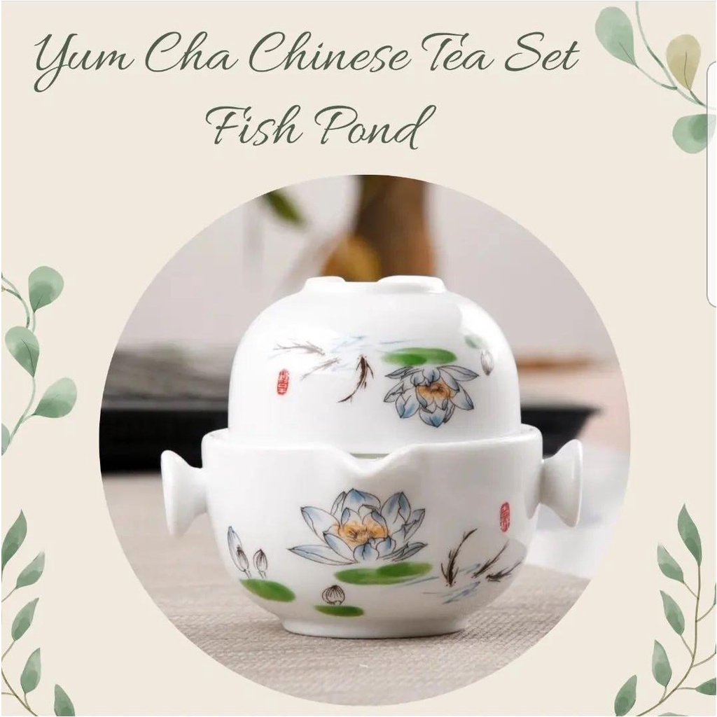 Jual Yum Cha Classic Chinese Tea Set / Yan-Cha Teko Cangkir Poci ...