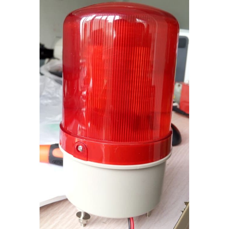 Jual LED FLASH Warning HIGH Light LTE 220V / Lampu Sinyal Tanda Proyek ...