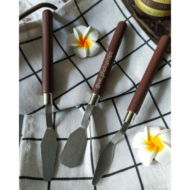 Jual 1 set (isi 3 pcs) SPATULA KECIL (bisa untuk kue,dll) | Shopee ...