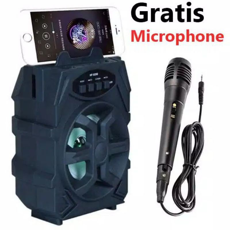 Jual SPEAKER HF S288 HF S339 WITH MIC KARAOKE / SPEAKER BLUETOOTH ...