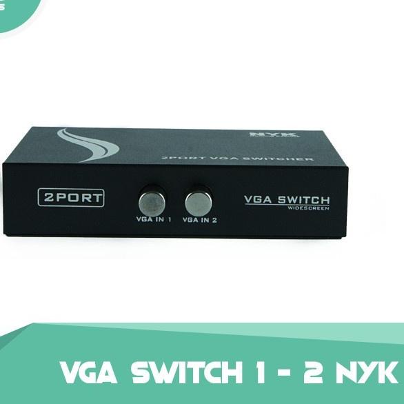 Jual VGA SWITCH 2 PORT / SWITCHER VGA (2 INPUT 1 OUTPUT) | Shopee Indonesia